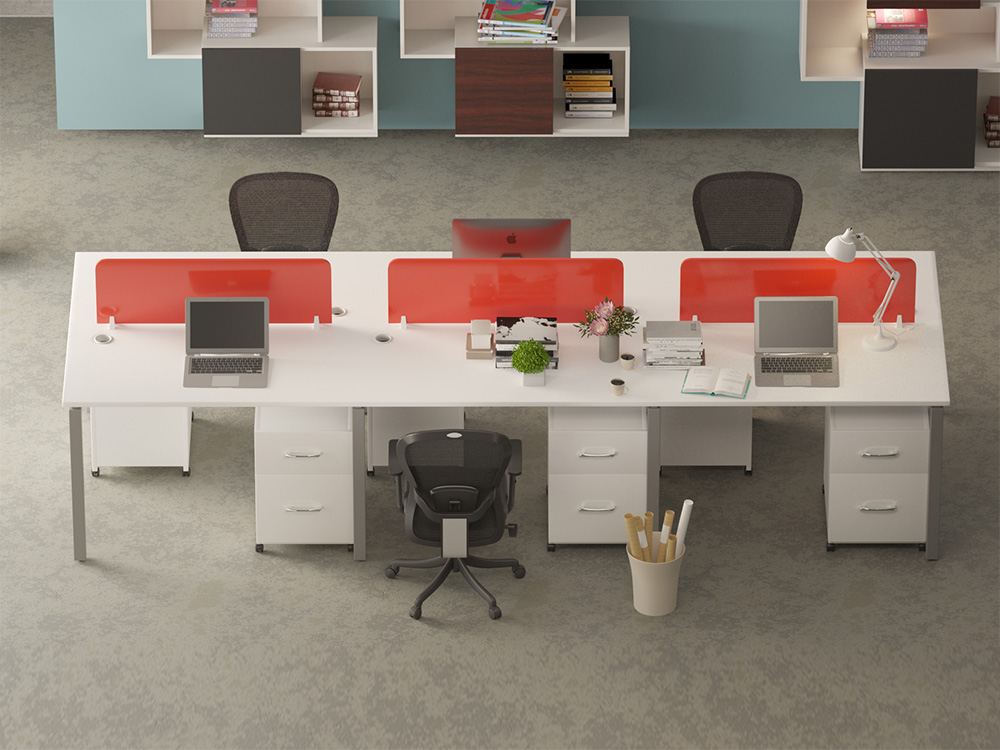 Open Desk System Manufacturers in Ahmedabad, Modern Office Desk Furniture